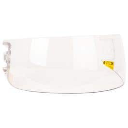 Bauer Pro Clip Straight Visor Clear - '17 Model