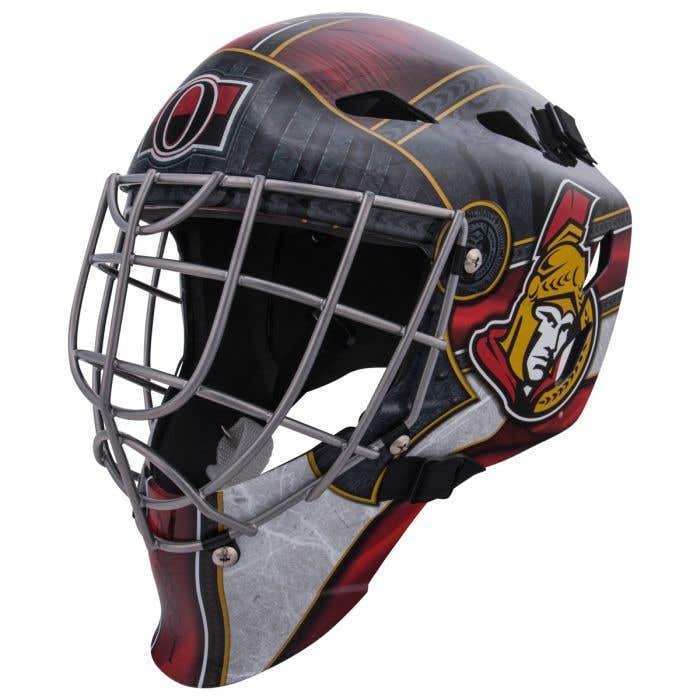 Ottawa Senators Franklin GFM 1500 Goalie Face Mask